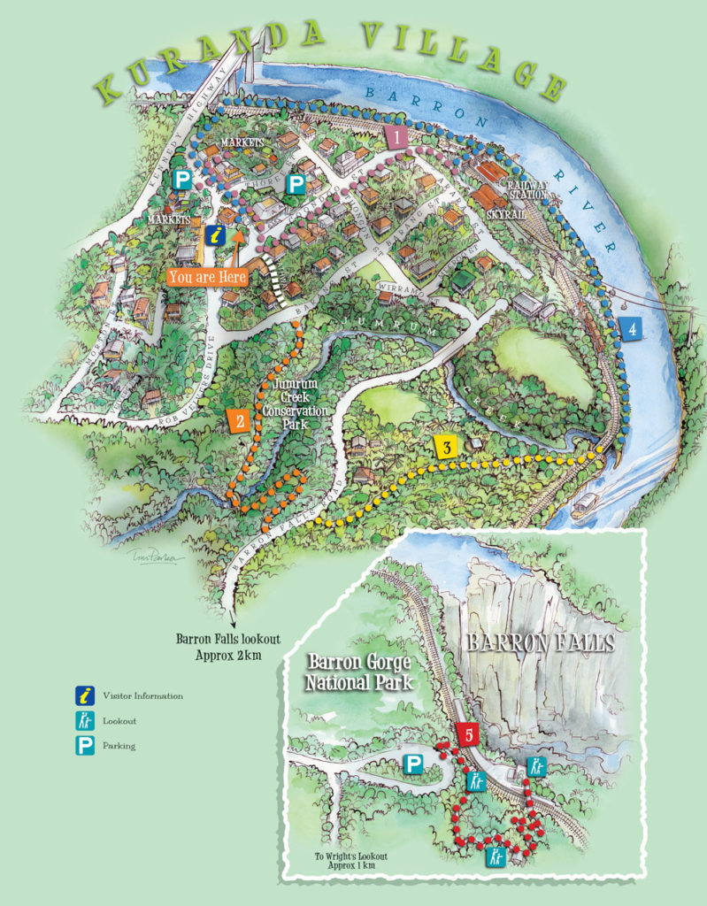 Kuranda-Map | Pembroke Graphics